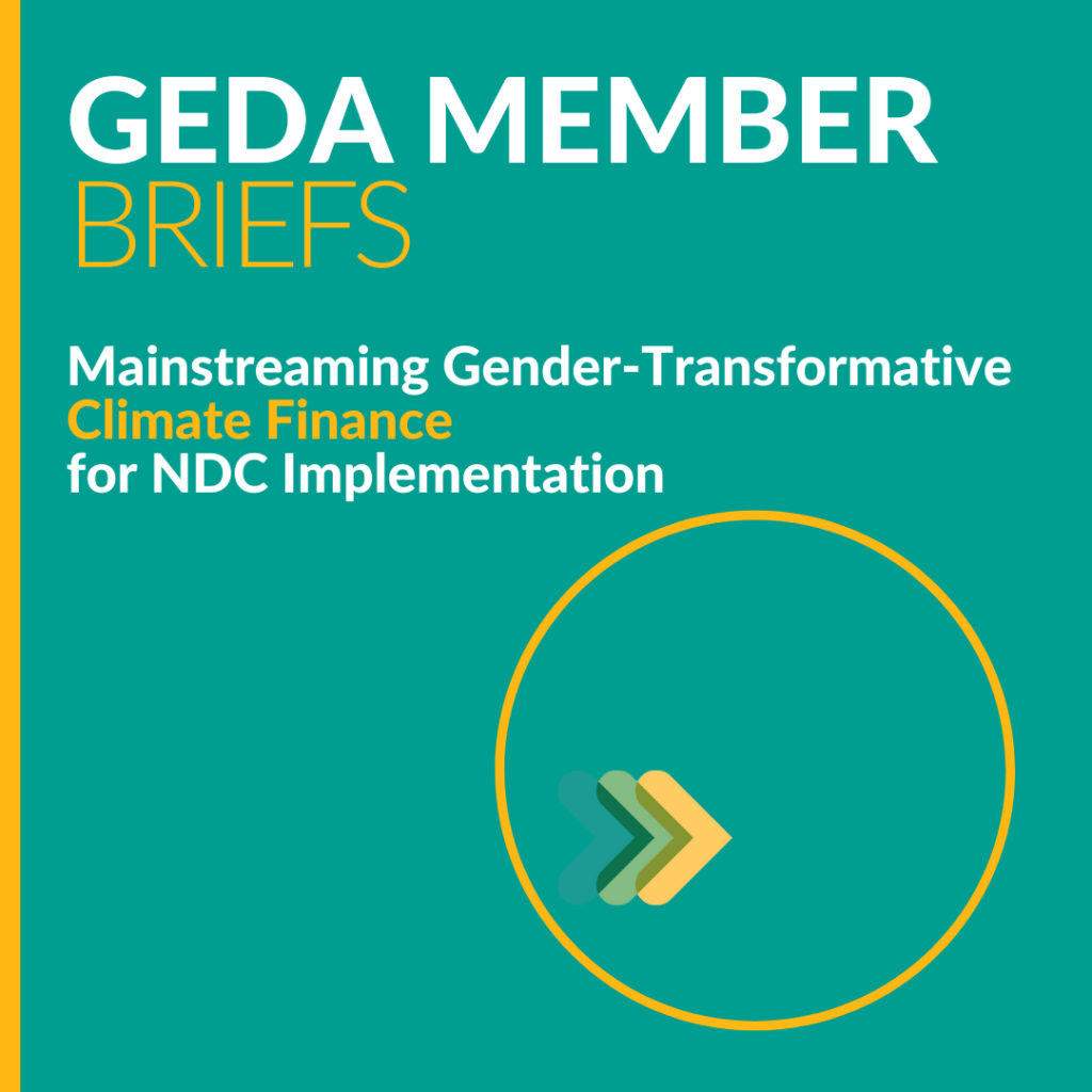 GEDA Latest News - Gender + Environment Data Alliance (GEDA)